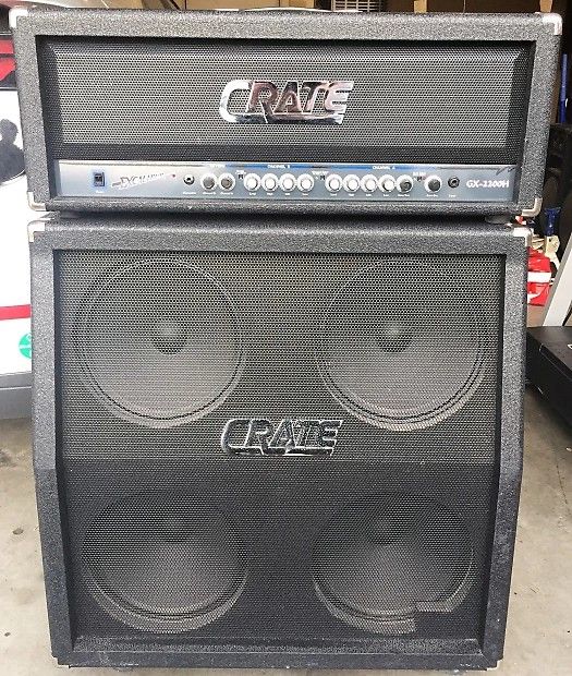 Crate Excalibur GX2200 half stack guitar amp for Sale in El Cerrito, CA ...