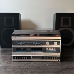 Record Player Radio Combo