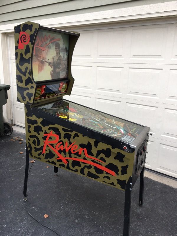 Gottlieb Raven pinball machine for Sale in Naperville, IL - OfferUp