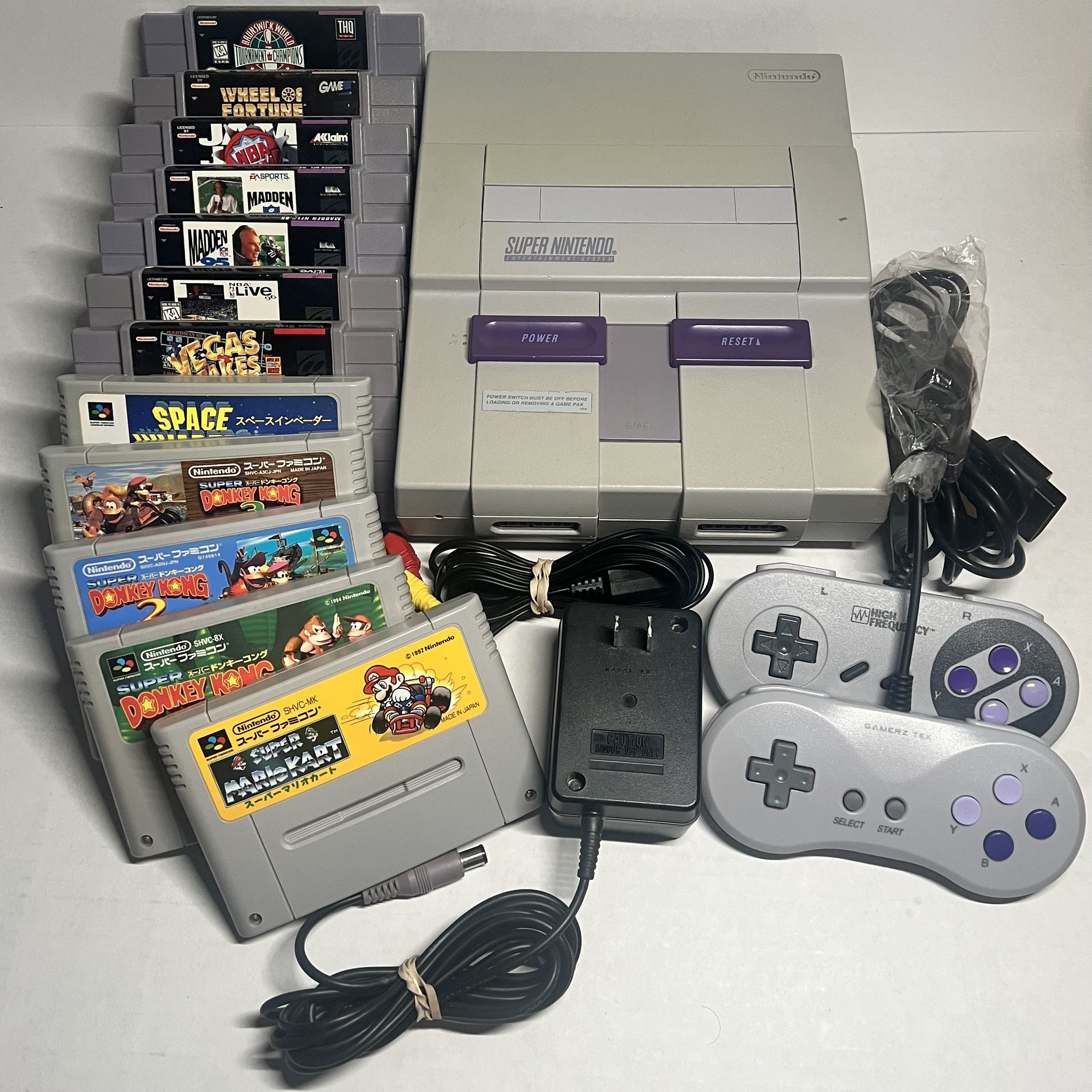 Super Nintendo - Region Unlocked + 12 Games for Sale in Phoenix, AZ ...