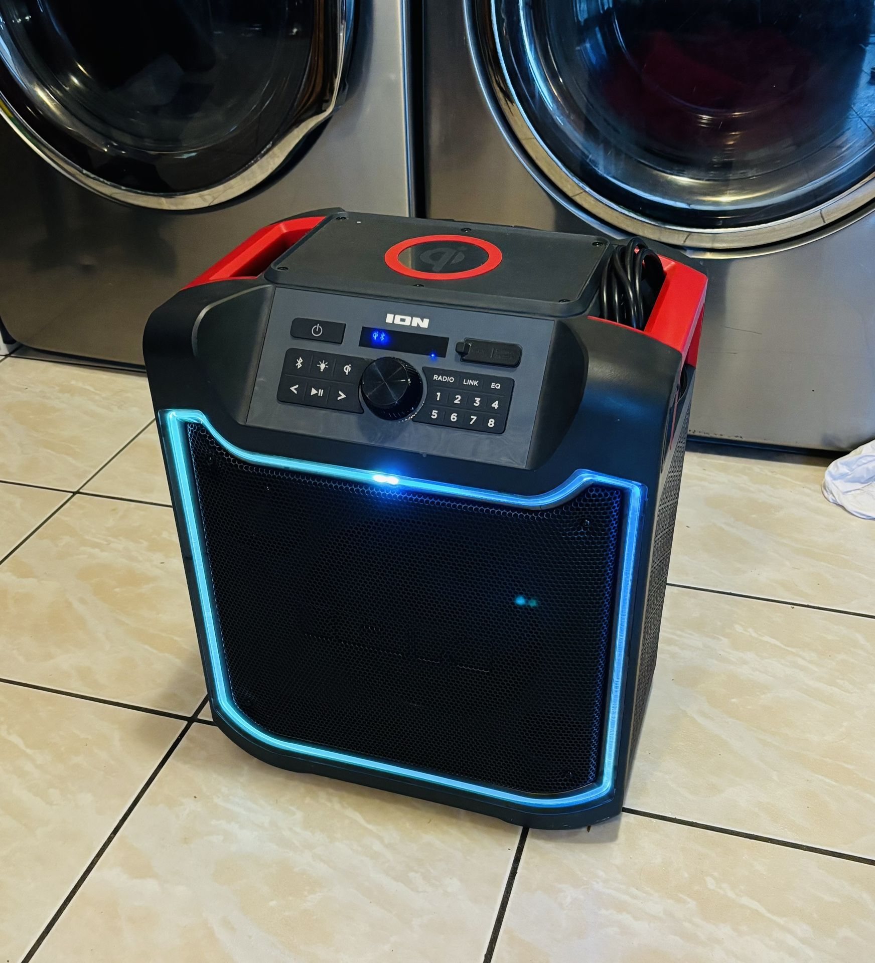 ION Pathfinder 4 Portable Bluetooth Speaker, 100W Power, 100-Hour ...