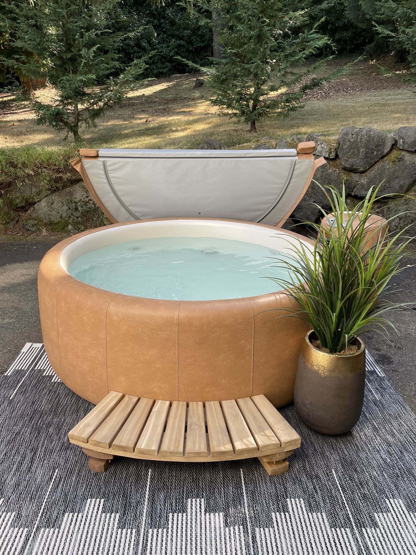 Hotub!! Softub Legend 220, 4 person, 110v power - Almost Perfect ...