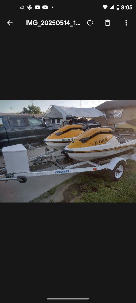 2005 SEADOO STAND UP 3 D FUEL INJECTION 800CC LOW HOURS LAKE READY 230O ...