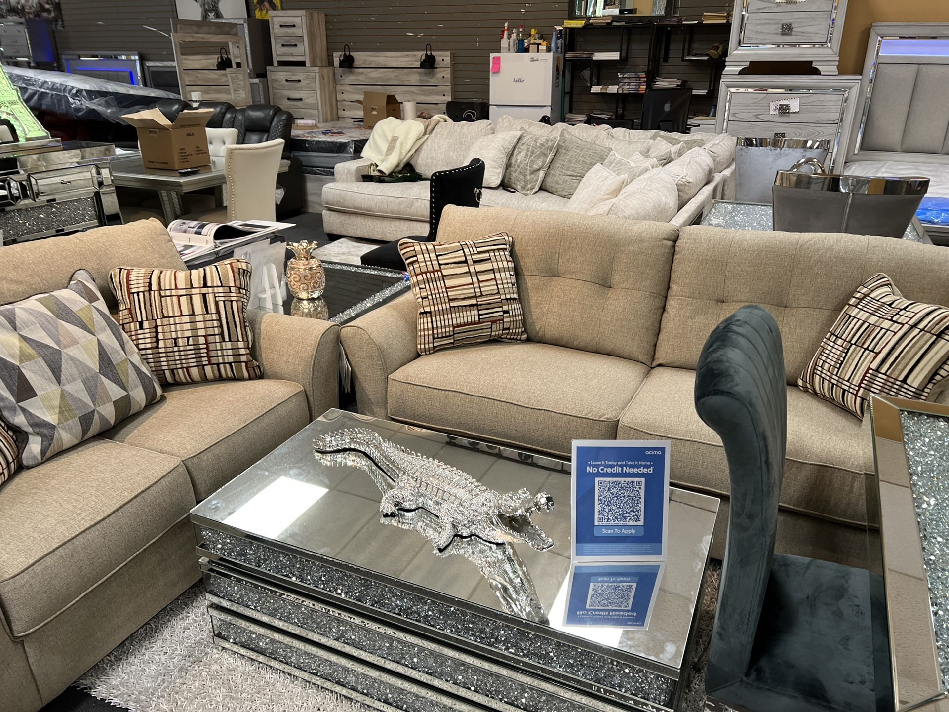 Huge furniture sale store