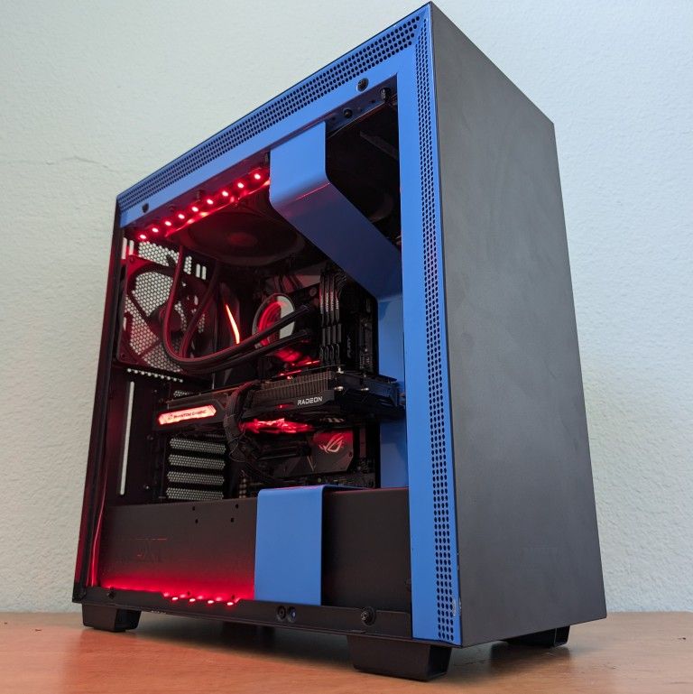NZXT RGB Gaming PC: I7 | RX 6600 XT 8GB | 32GB RAM for Sale in ...