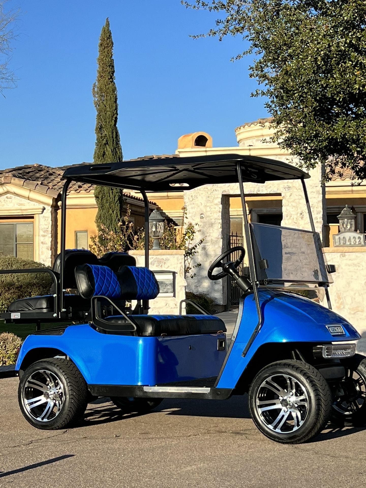 EZGO Custom Golf Cart- “Blue Light Special” for Sale in Gilbert, AZ ...