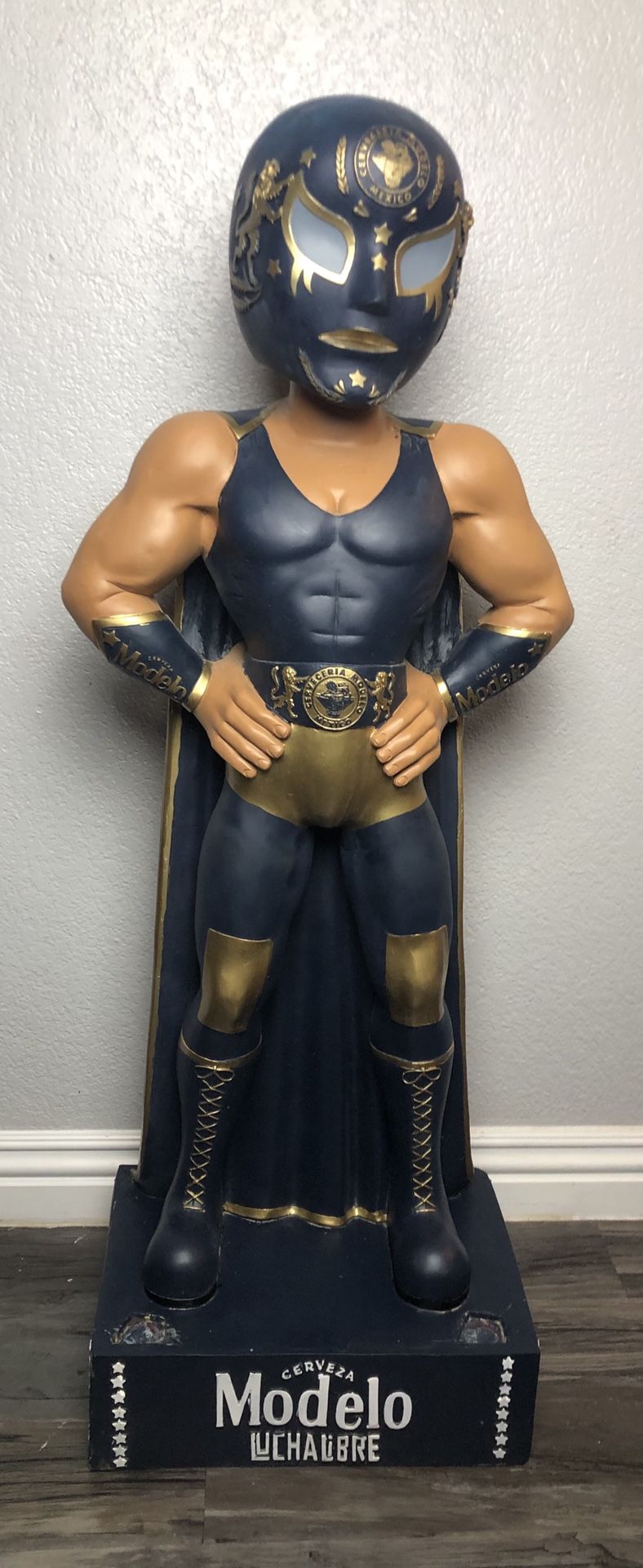 Modelo Beer 4 ft Tall Bobblehead Store Display luchador lucha libre for ...