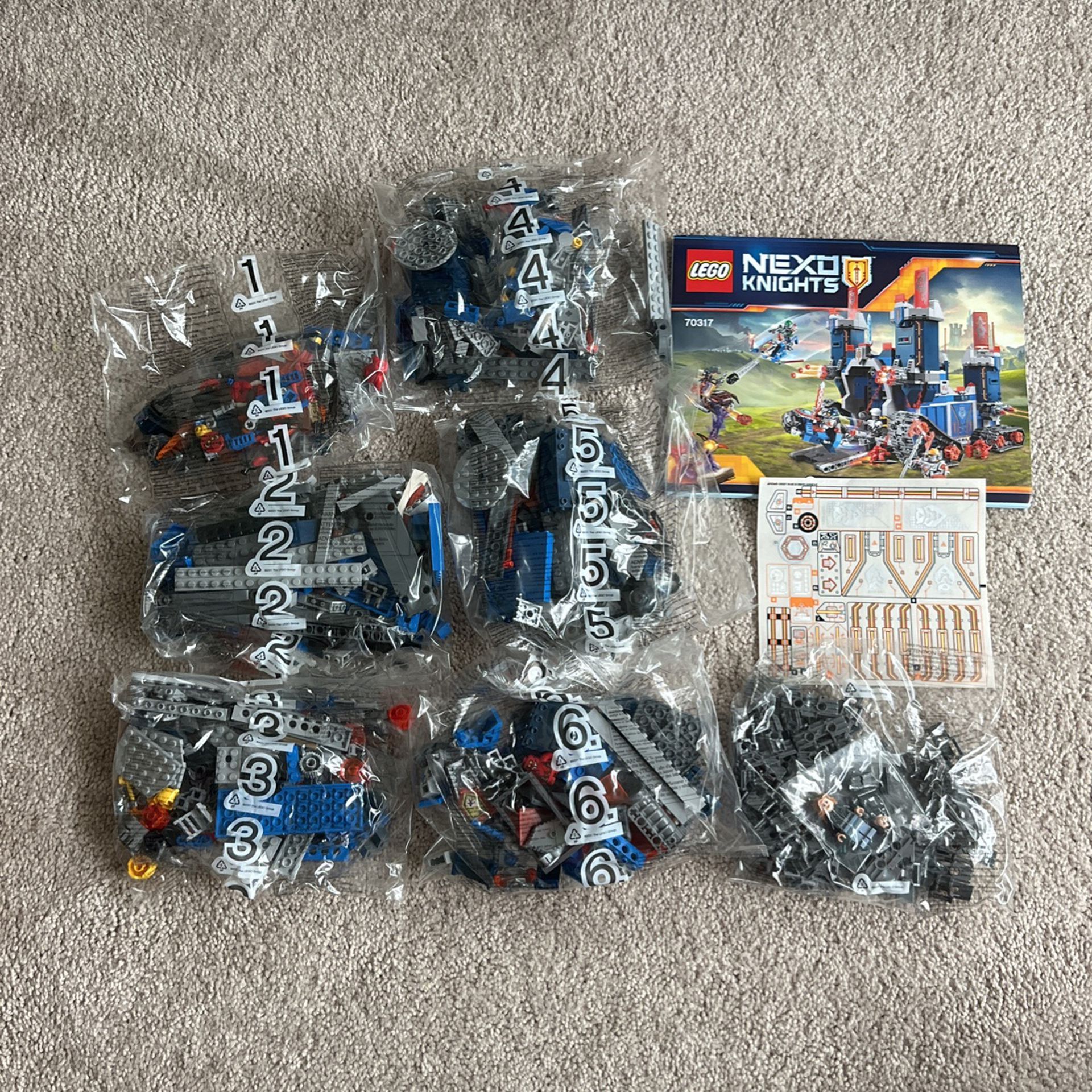 Lego Nexo Knights The Fortrex Castle 70317 for Sale in Windermere, FL ...
