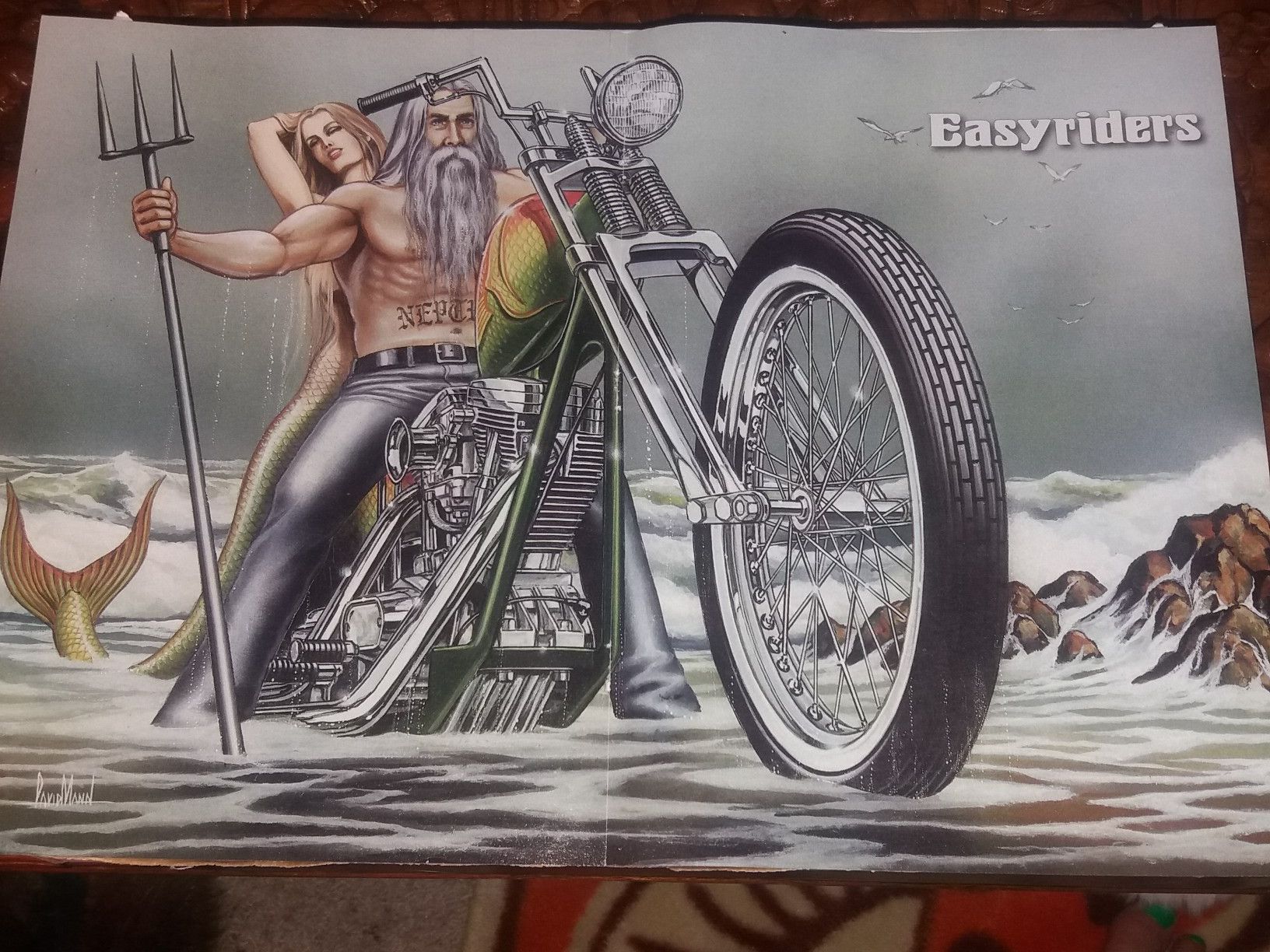 Easy Rider Magazine Art