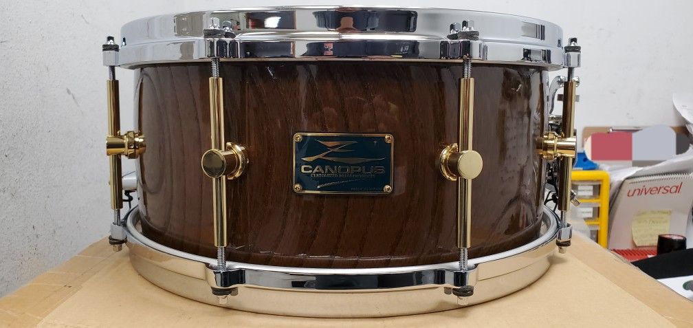 Canopus HS-1465 14"x6.5" Zelkova Snare Drum for Sale in Whittier, CA ...