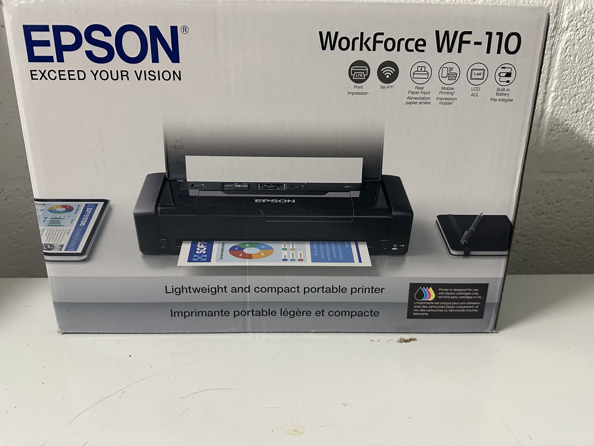 New In Box EPSON PRINTER WORKFORCE WF-110 for Sale in Lake Worth, FL ...