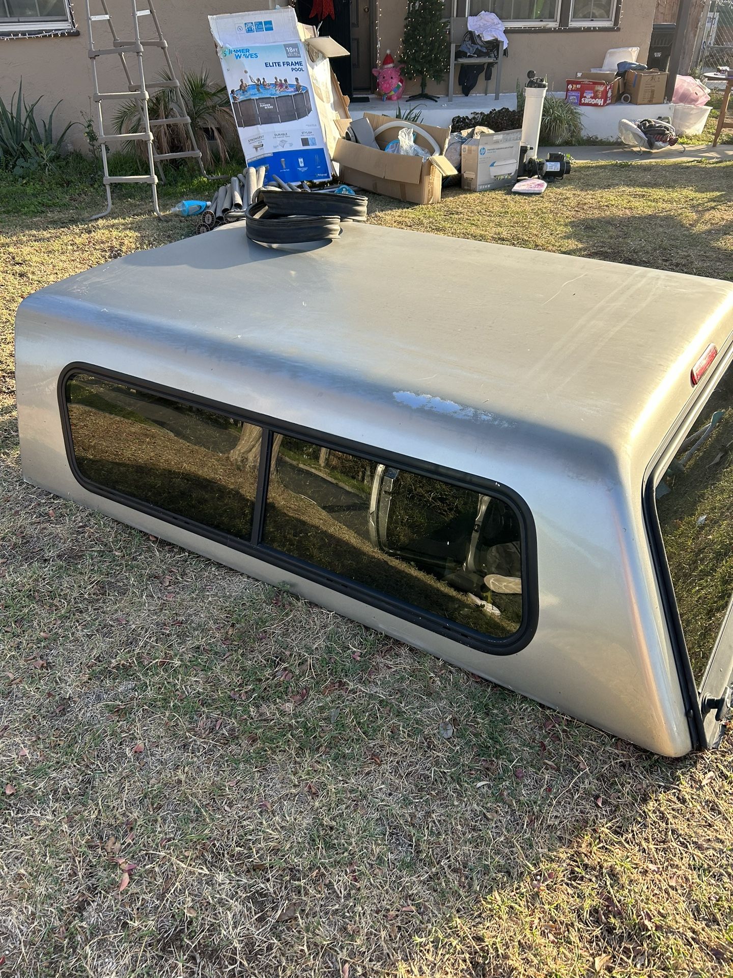 GMC Sierra camper shell for Sale in San Bernardino, CA - OfferUp