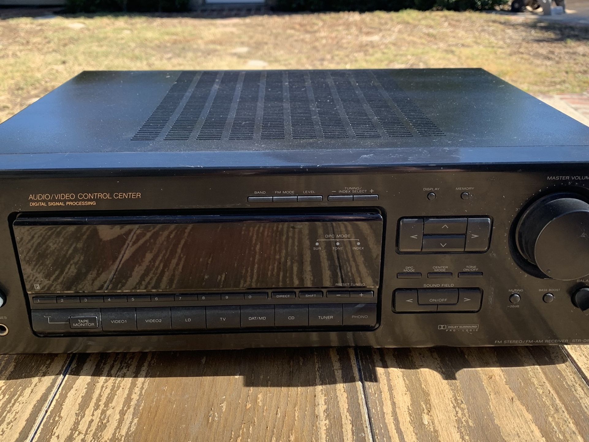 SONY STR-D865 - 5.1 Ch Home Theater Surround Sound Receiver - Tested ...