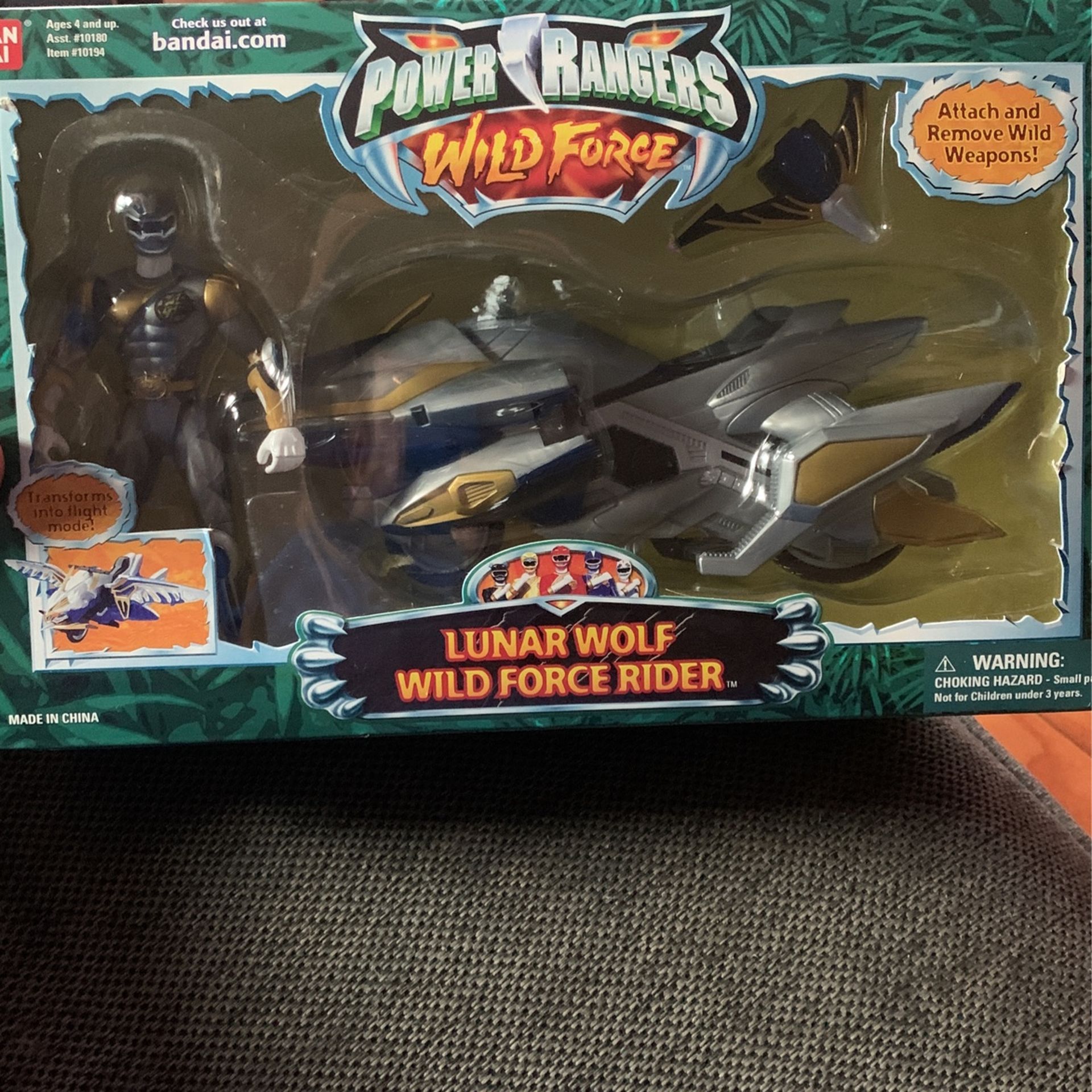 Power Rangers Wild Force Wolf Toy