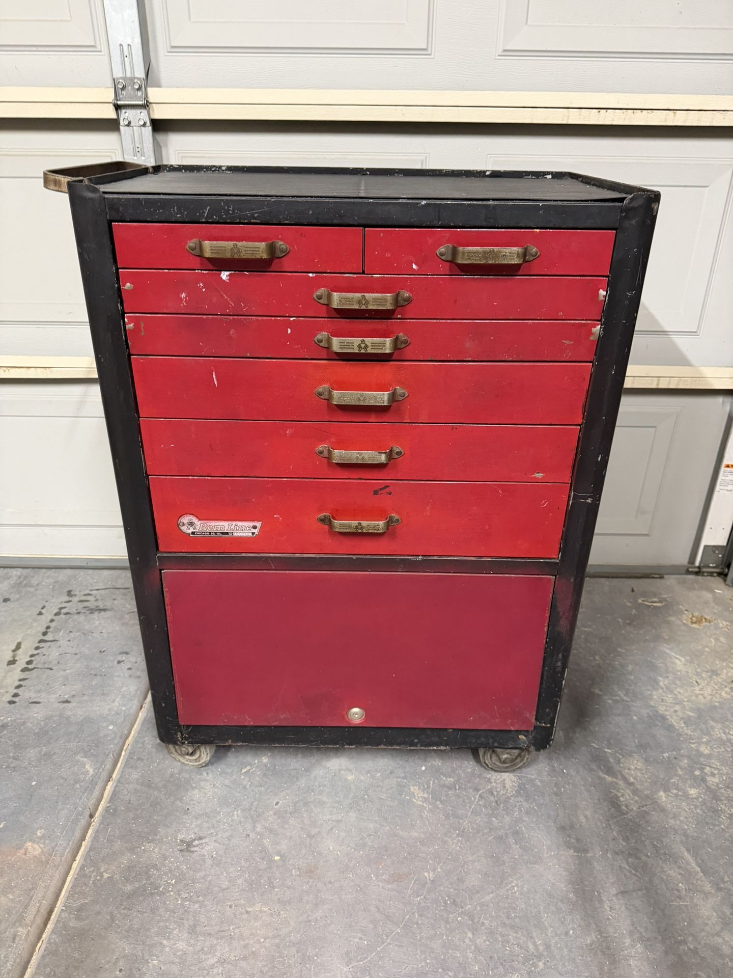 Rem Line (Remington) Rolling Tool Chest / Cart for Sale in Henderson ...