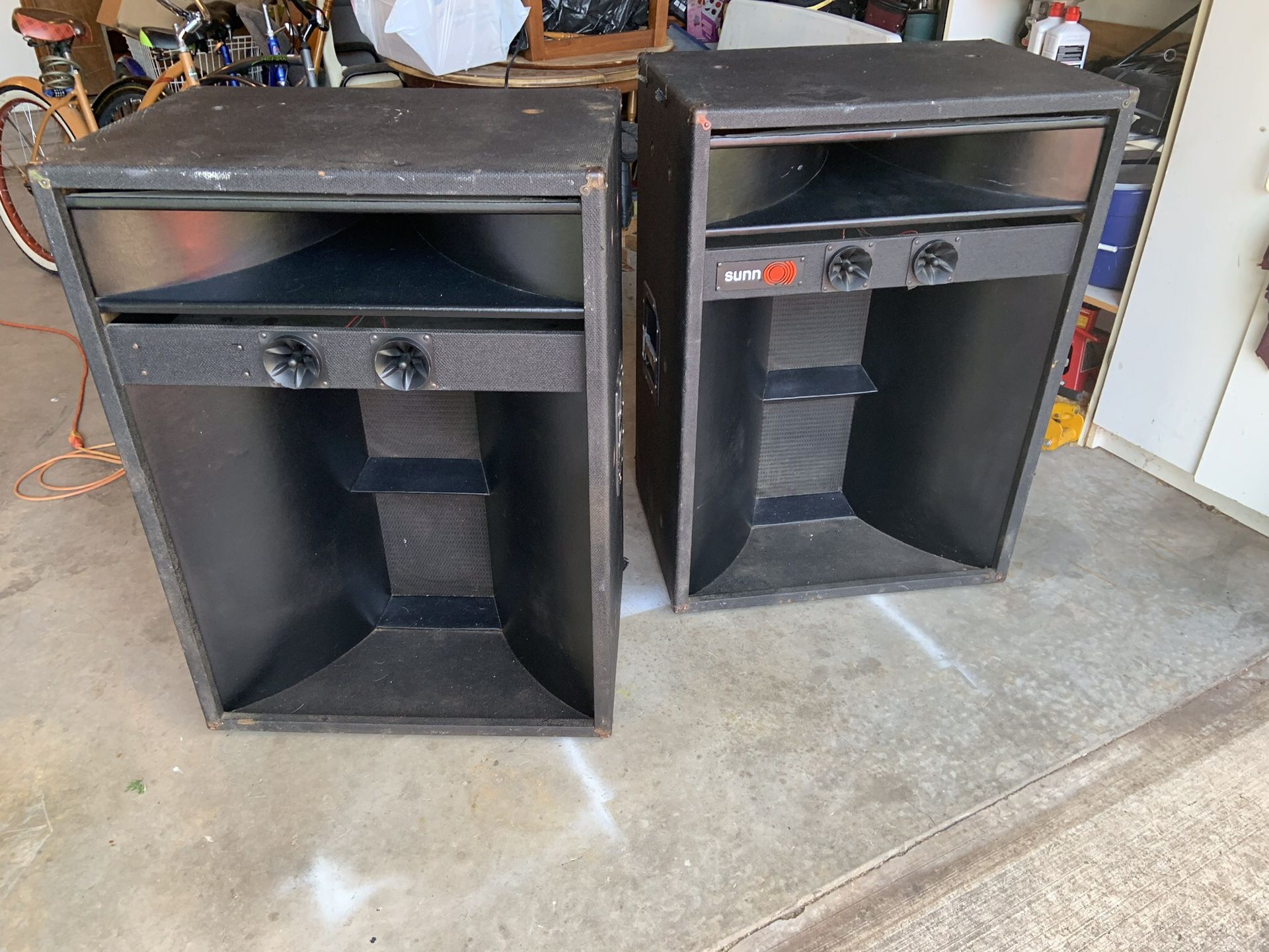 Sunn model 12 vintage PA loudspeakers for Sale in Oklahoma City, OK ...