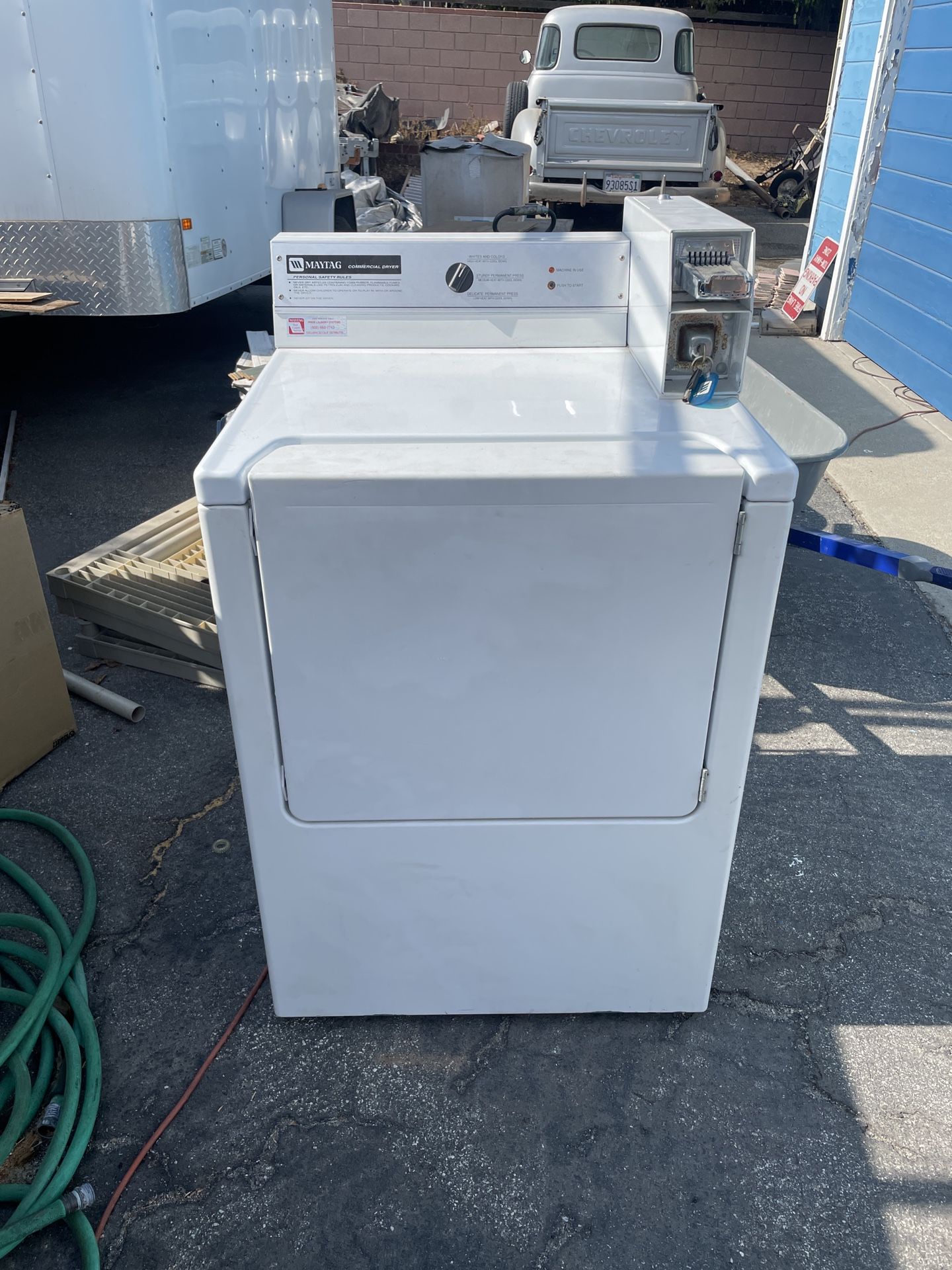Commercial Coin Op MAYTAG gas Dryer MODEL MDG16CSBWW for Sale in Lomita ...
