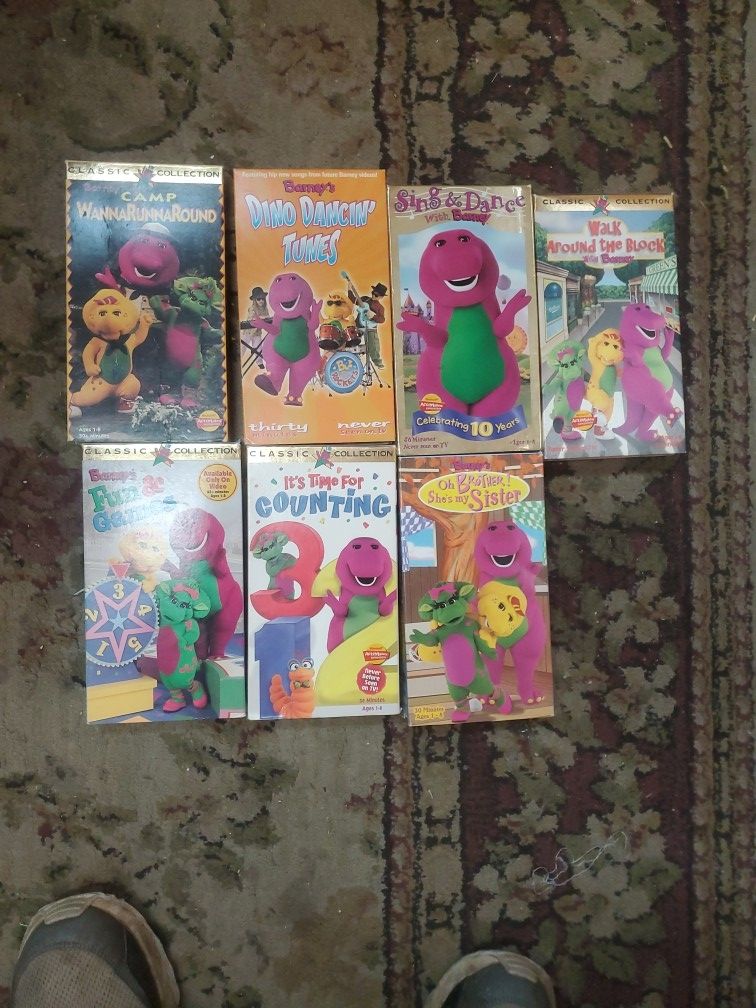 Barney Walk Around The Block With Barney Vhs Barney Walk Around The Block With Barney Vhs