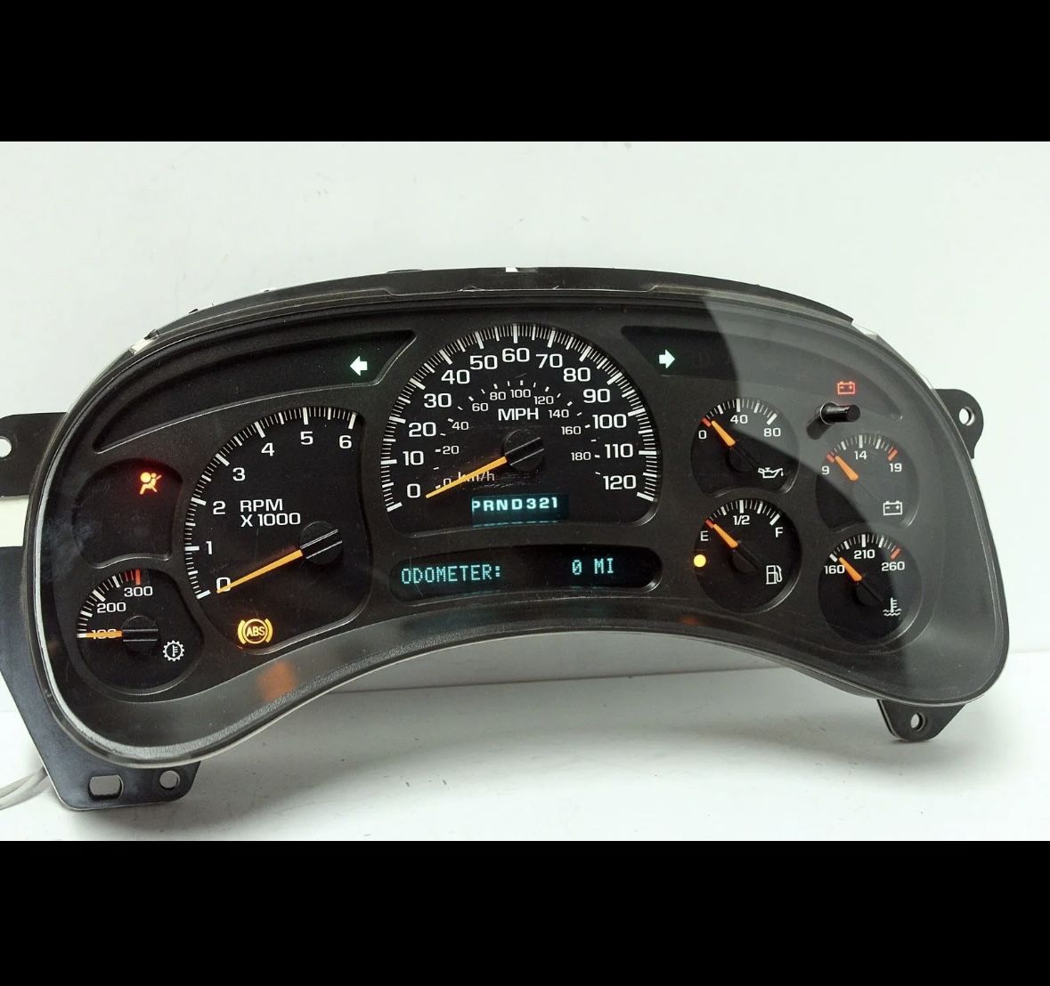Chevy/GMC HD Cluster for Sale in Brownstown Charter Township, MI - OfferUp