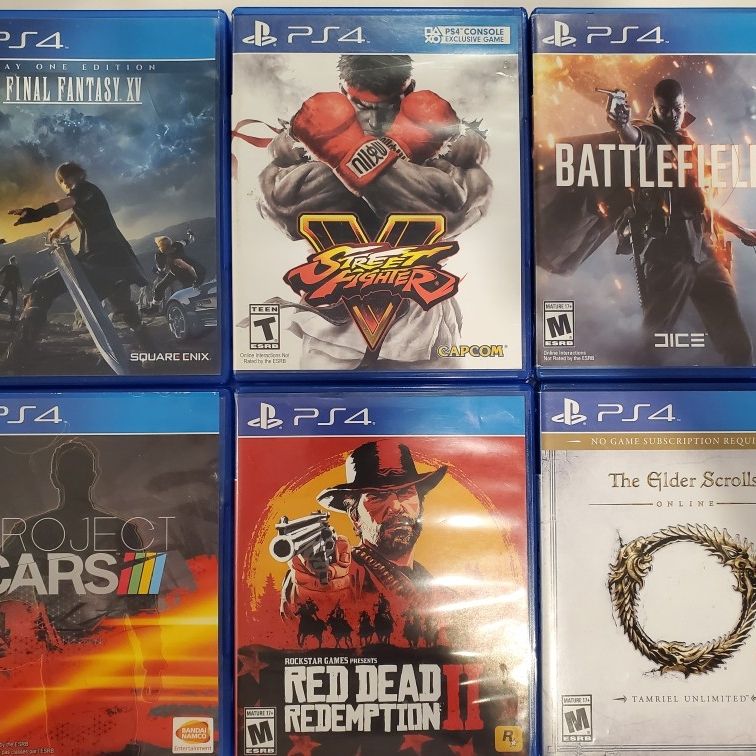 Ps4 Game List
