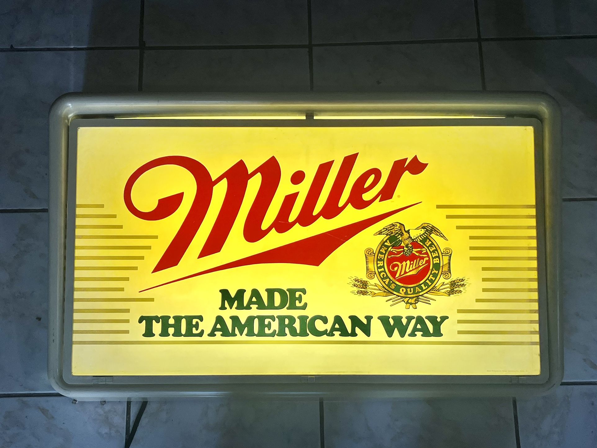 Vintage 1985 Miller Electric Sign 30”x 18” for Sale in Long Beach, CA ...
