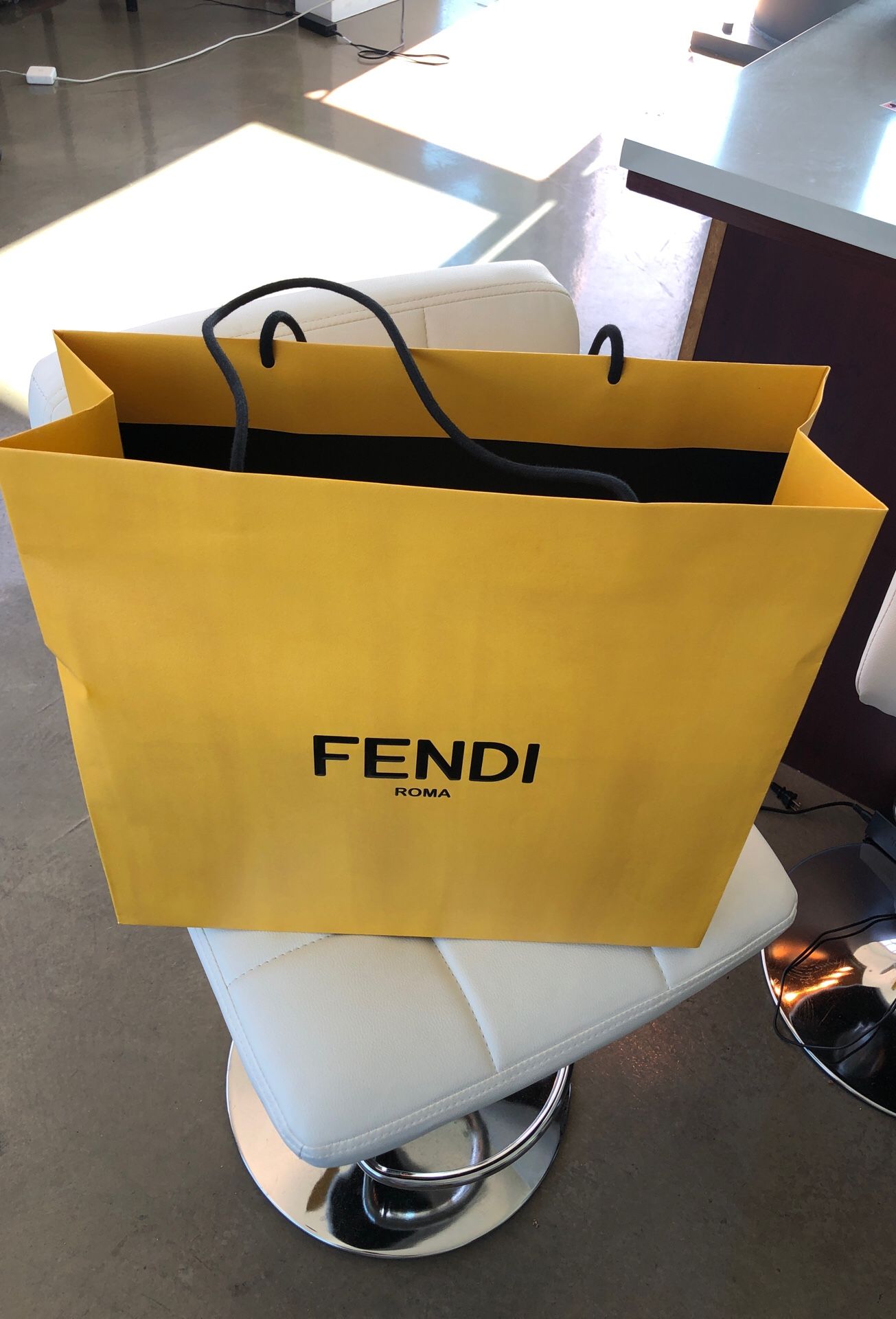 Fendi Paper Shopping Bag