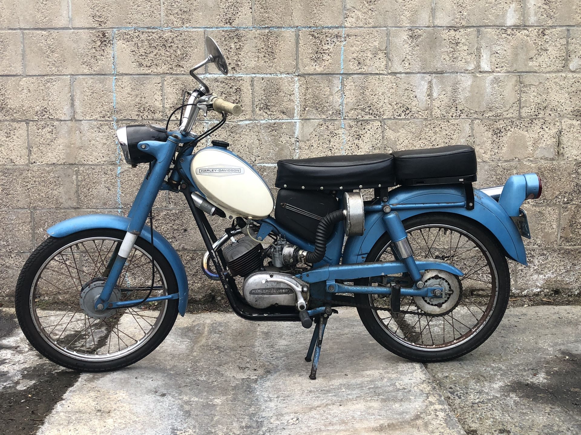 1967 Harley Davidson aermacchi m65 motorcycle scooter vintage rare for ...
