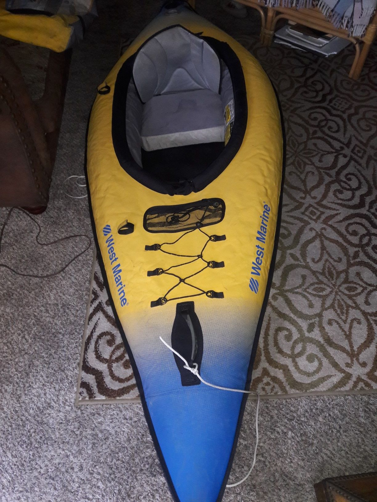 WEST MARINE INFLATABLE KAYAK for Sale in Huntington Beach, CA - OfferUp