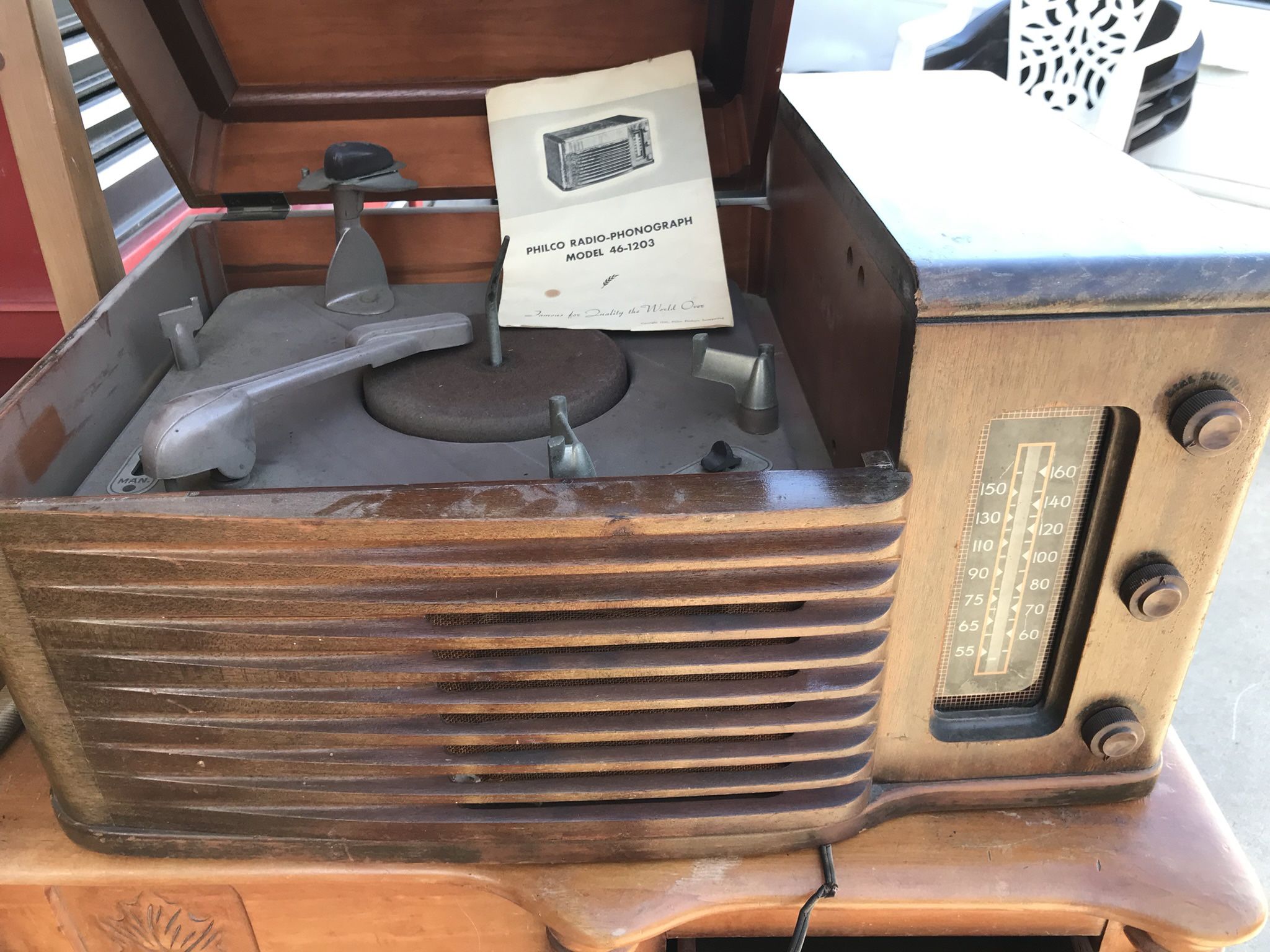 Philco Record Player