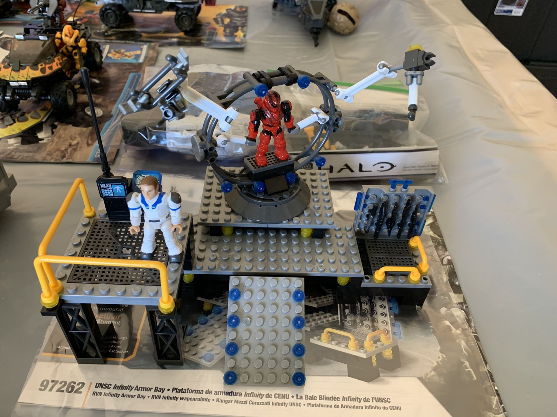 Mega Bloks (HALO) UNSC Infantry Armor Bay #97262 for Sale in Apple ...