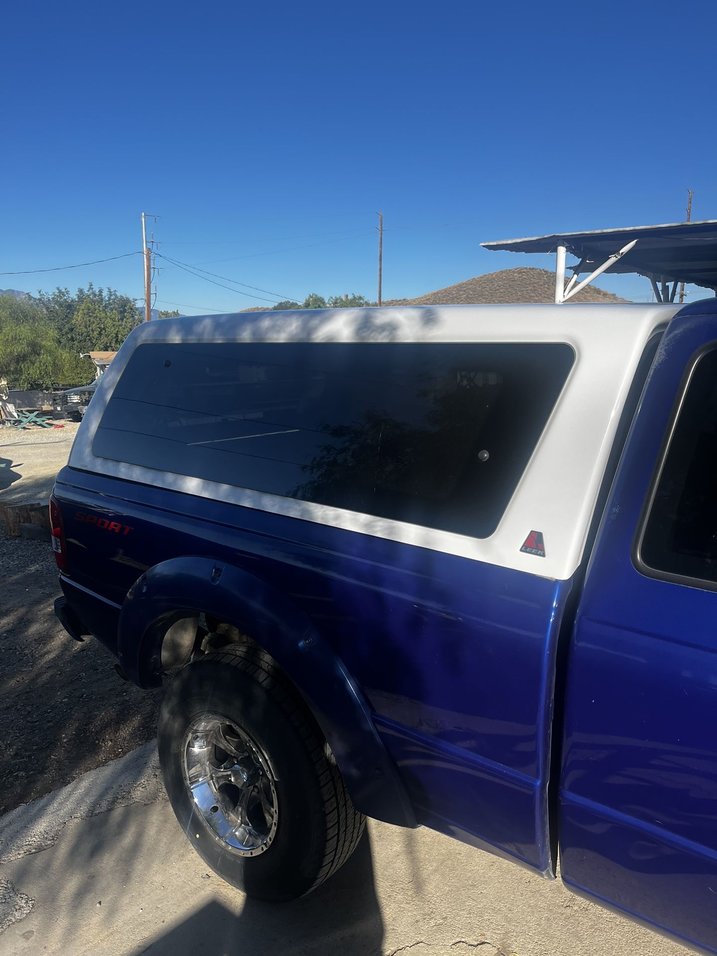 Ranger Camper shell for Sale in Riverside County, CA - OfferUp