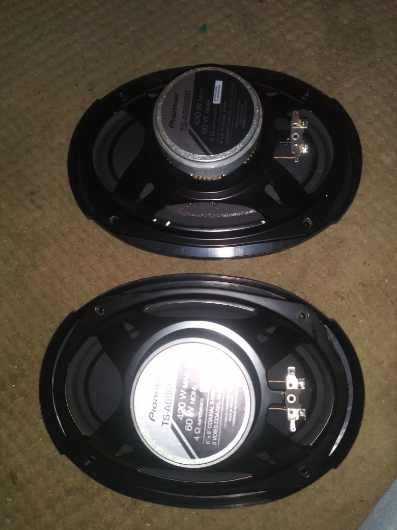 420 W Max Pioneer 6X9 (TS-A6966R) Car Audio Speakers for Sale in Philadelphia, PA - OfferUp