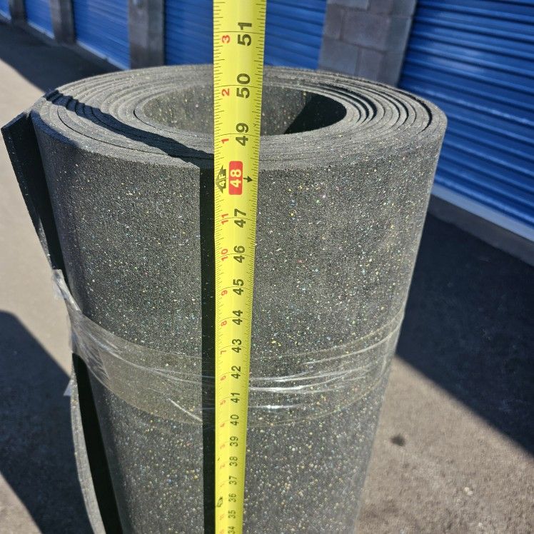 Heavy Duty 1/4" Thick Rubber Mat, 2 Rolls for Sale in Henderson, NV ...