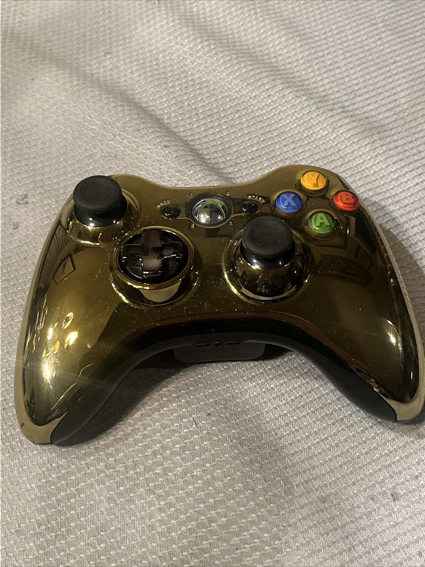 Gold Chrome Xbox 360 Controller
