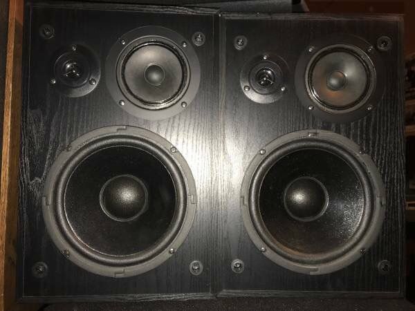 3 Stereo Speakers - Altec Lansing - Model 83 - Acoustic Suspension for ...