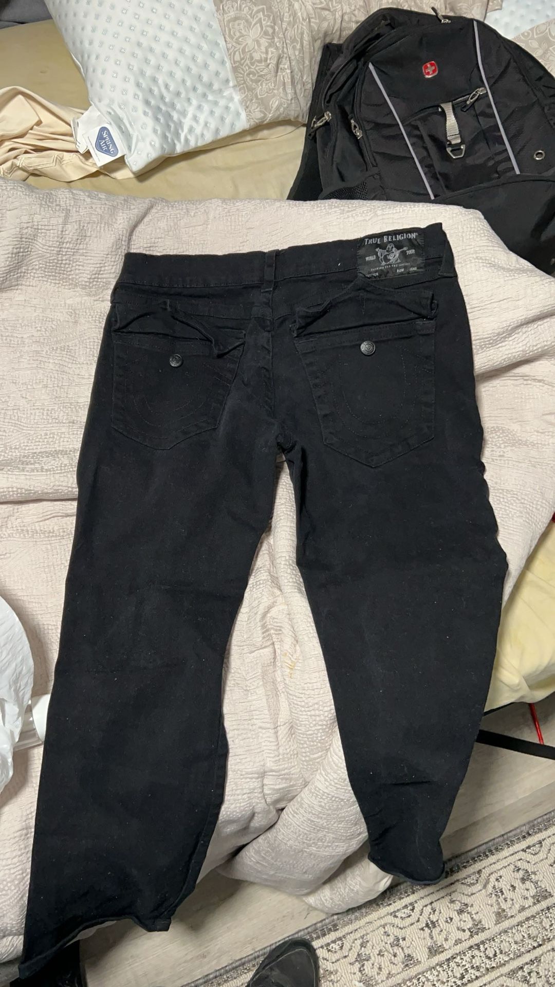 Black On Black True Religion Jeans for Sale in Chicago, IL - OfferUp