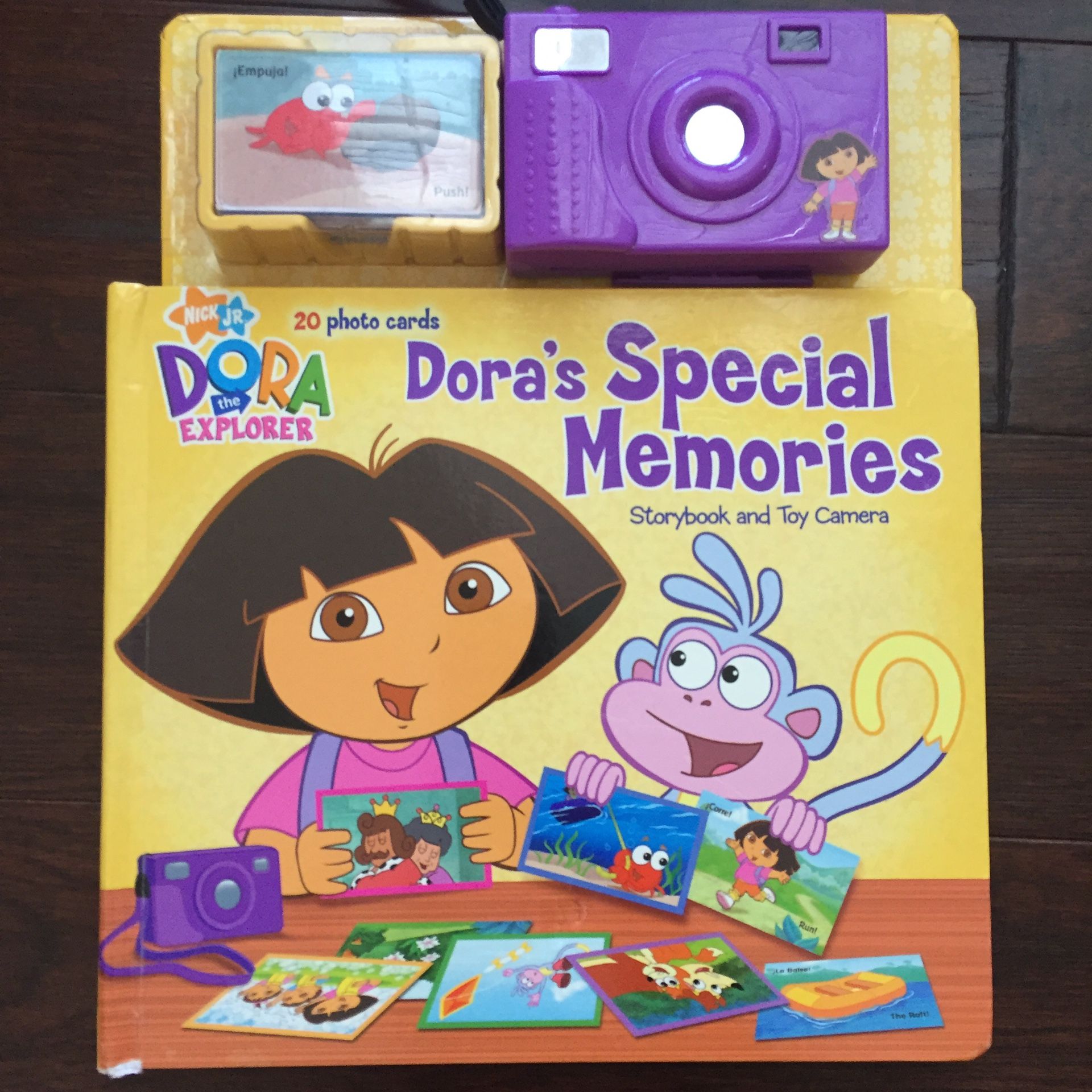 Dora's special memories (storybook & toy camera) for Sale in Plano, TX ...