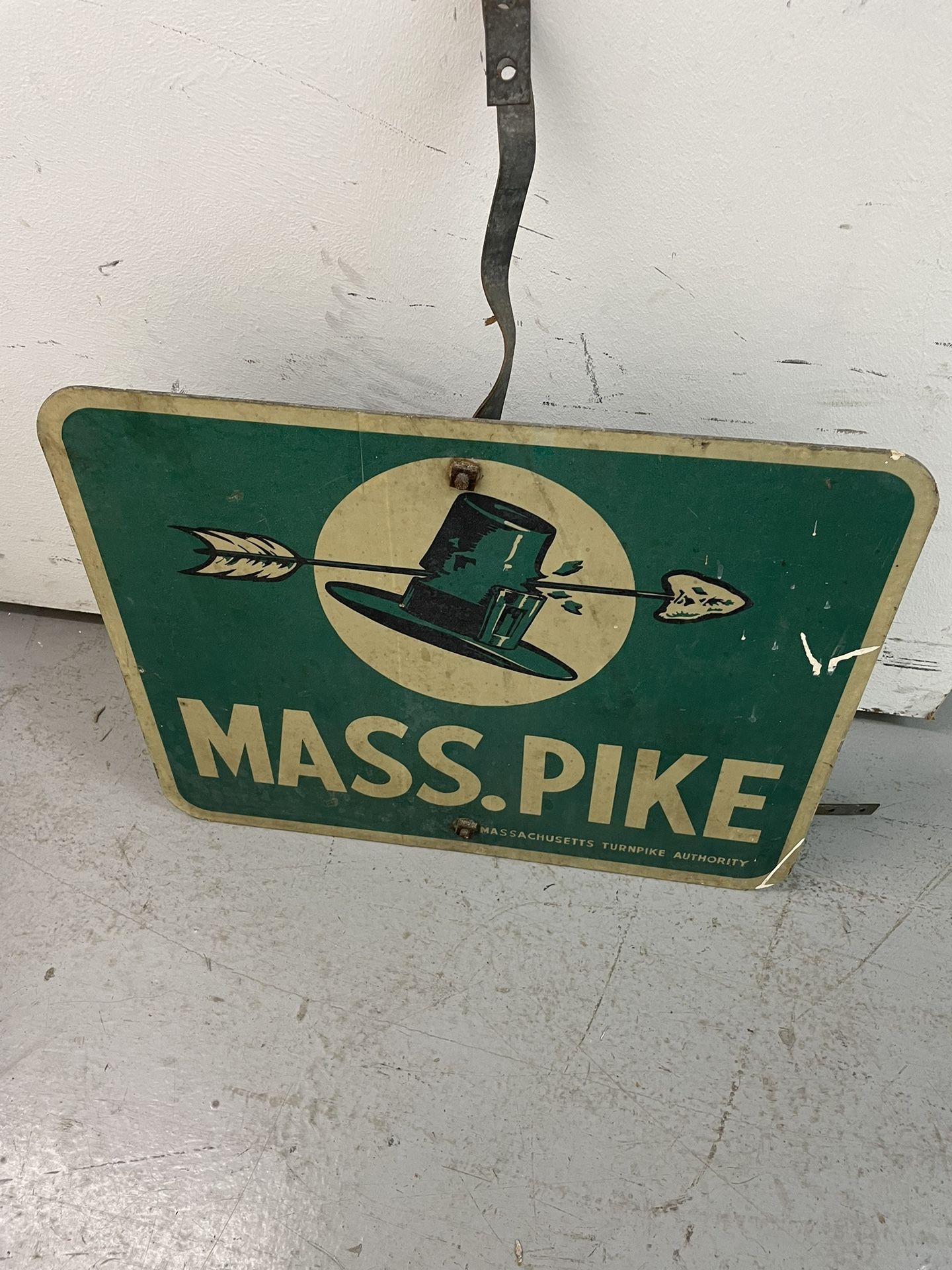Original Mass Pike Sign Mass. Turnpike Authority for Sale in Boca Raton ...
