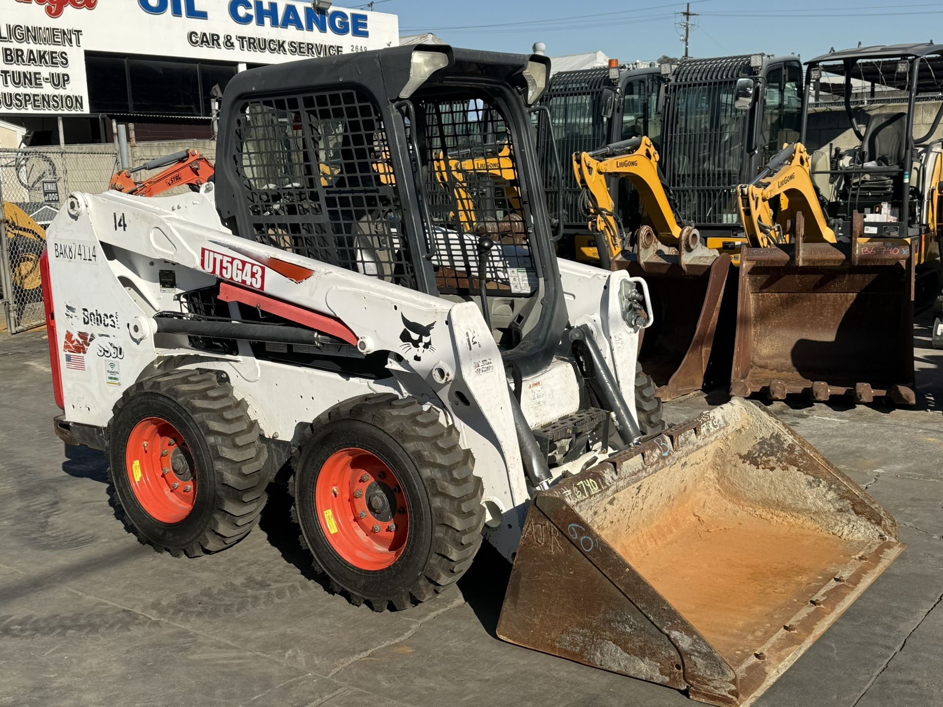2018 Bobcat S550 Skid Steer Loader w/1600 Hours for Sale in Burbank, CA ...