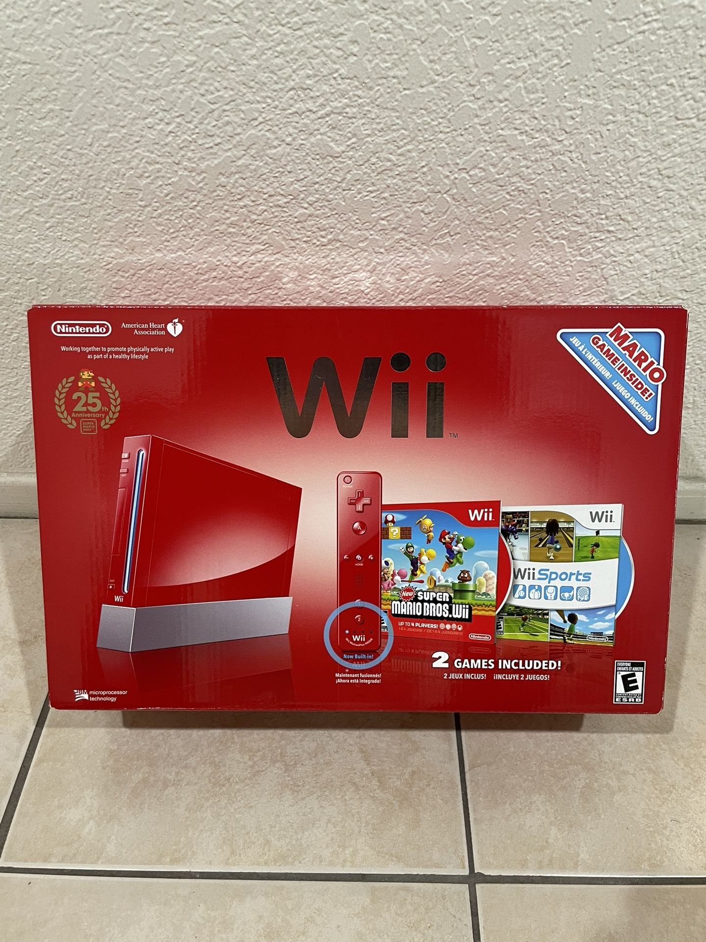 Nintendo Wii Super Mario Bros Red Edition for Sale in Fontana, CA - OfferUp