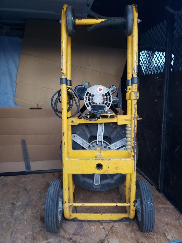 REDUCED $$. Speedway ST600 Commercial Drain Cleaning Machine for Sale ...