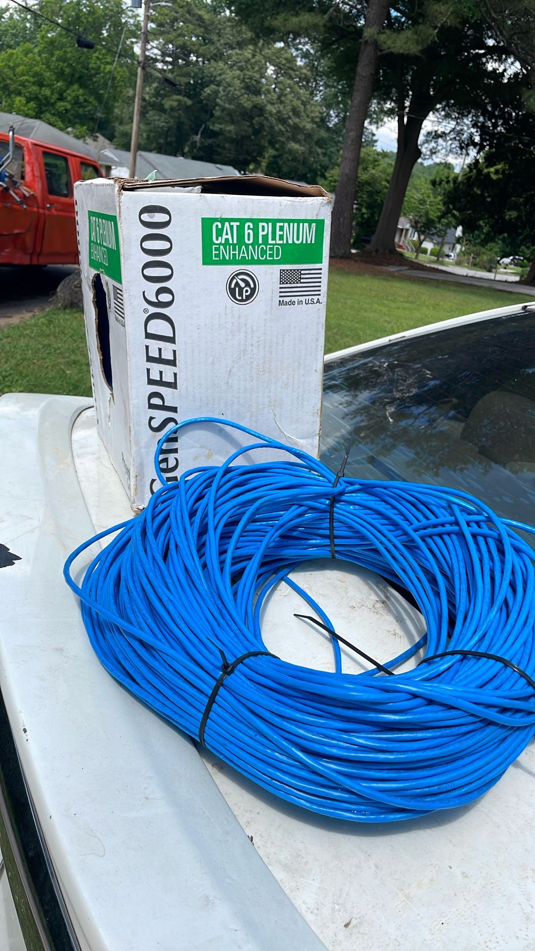 “BRAND NEW 2 BOXES OF GEN SPEED 6000 CAT 6 PLENUM ENHANCED WIRE” for ...