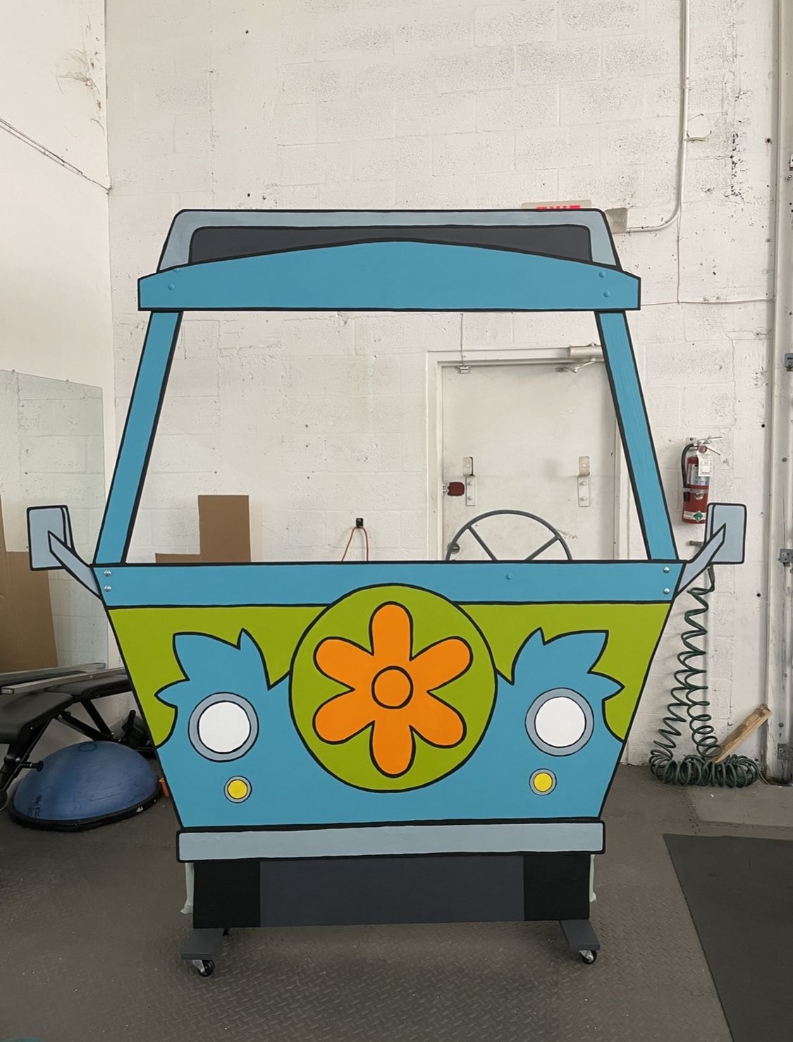 Custom Scooby Doo Mystery Machine Photo Booth Prop Backdrop for Sale in ...