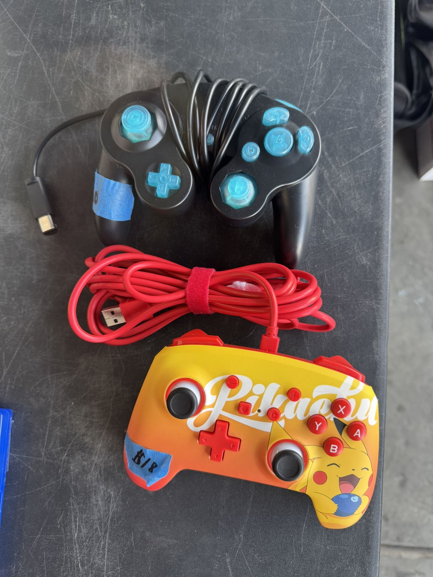 Controllers ( Nintendo GameCube Power A Pikachu Switch Controller ) for ...