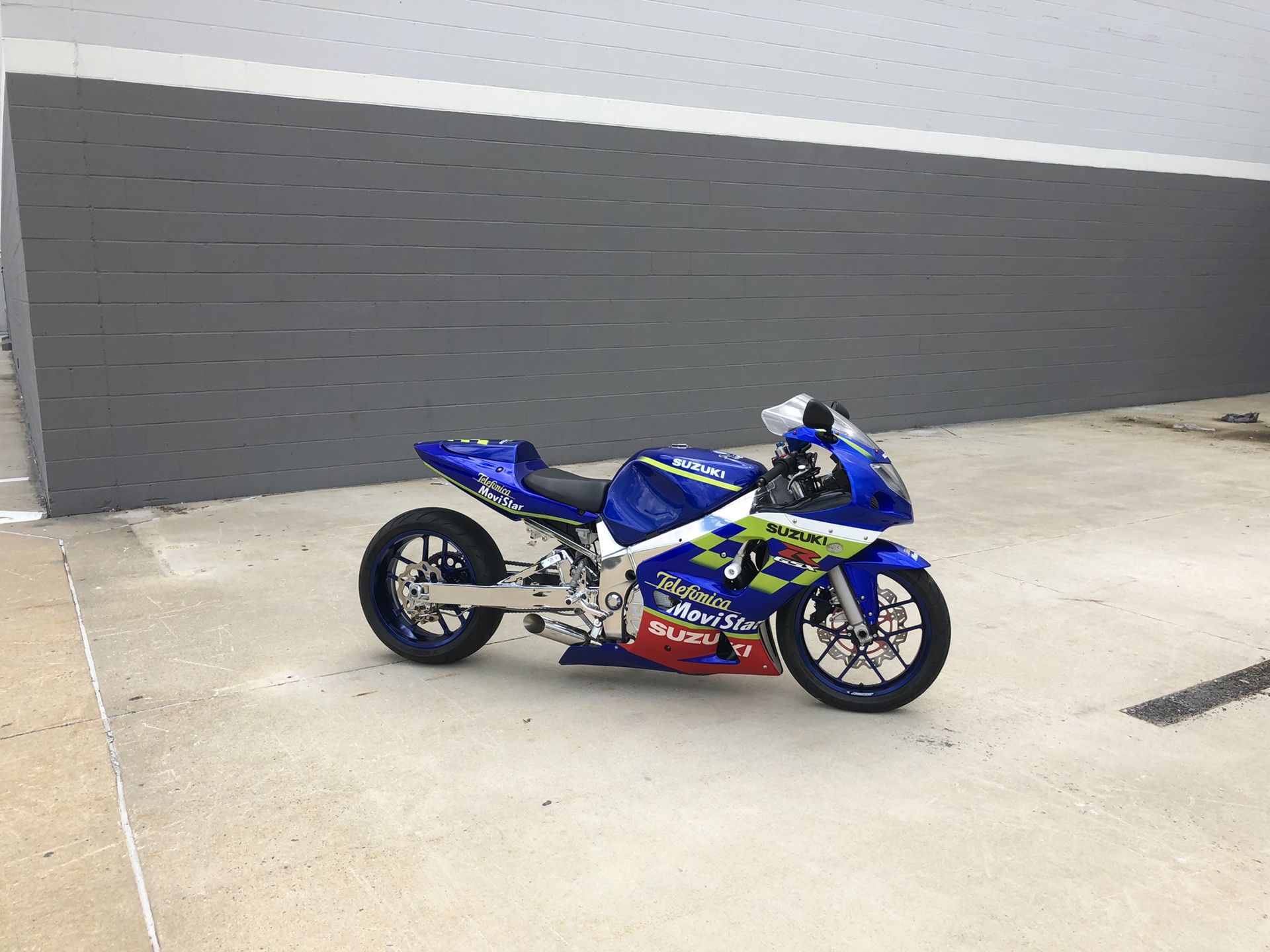 2002 GSXR 600 Telefonica Movistar stretched for Sale in New Market, MD ...