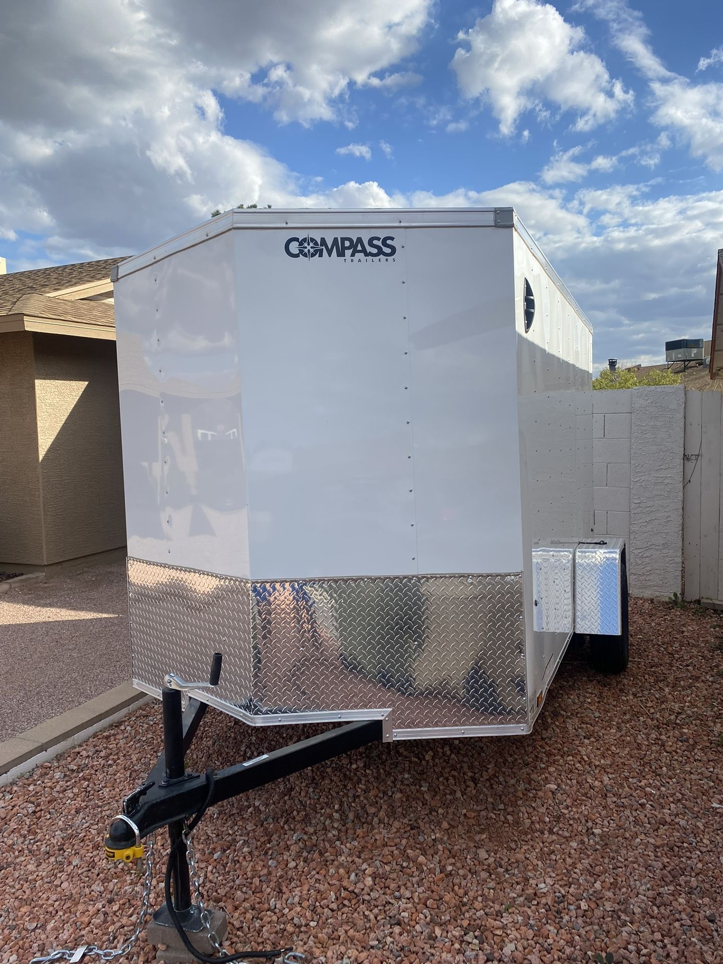 Compass Trailer 2023 6x10 White for Sale in Phoenix, AZ - OfferUp