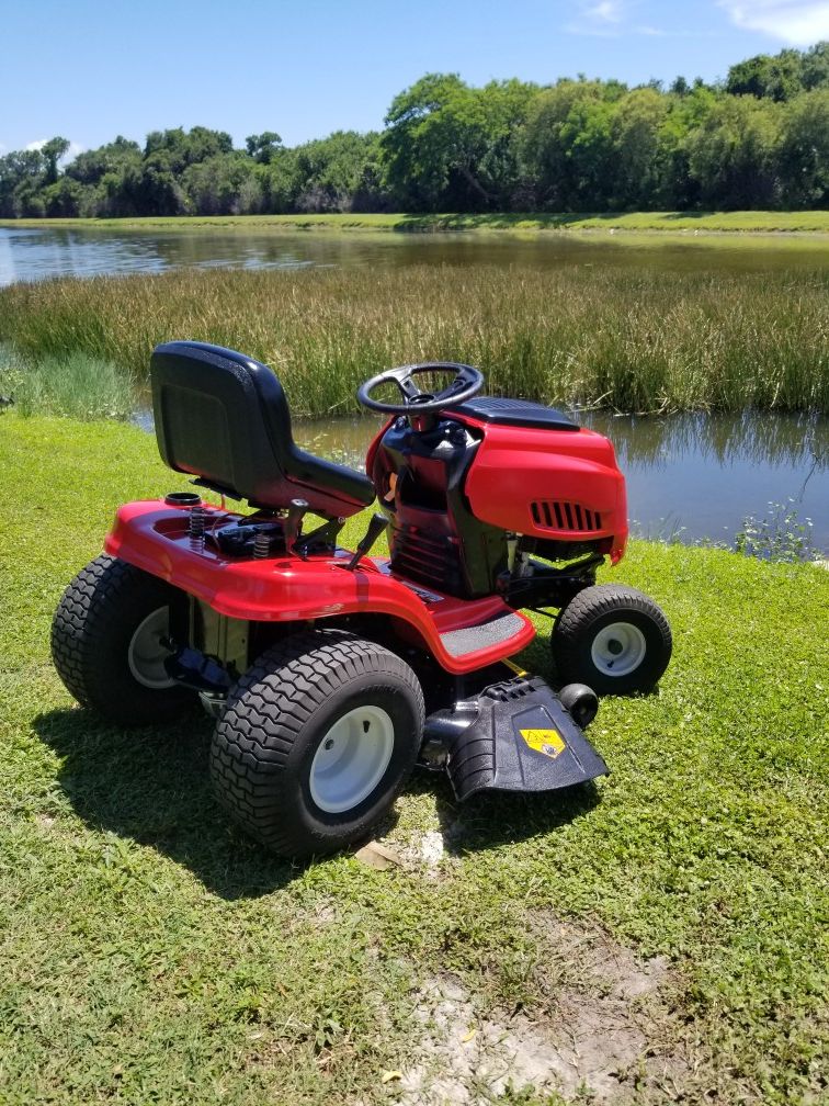 Yard Machines by MTD Riding Lawn Mower — 439cc POWERMORE Premium OHV ...