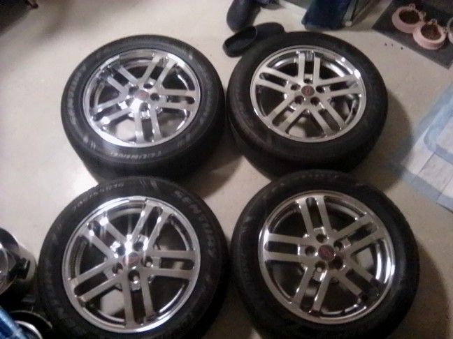 Never Used Chevy Rims And Tires (Cheap) for Sale in Las Vegas, NV - OfferUp