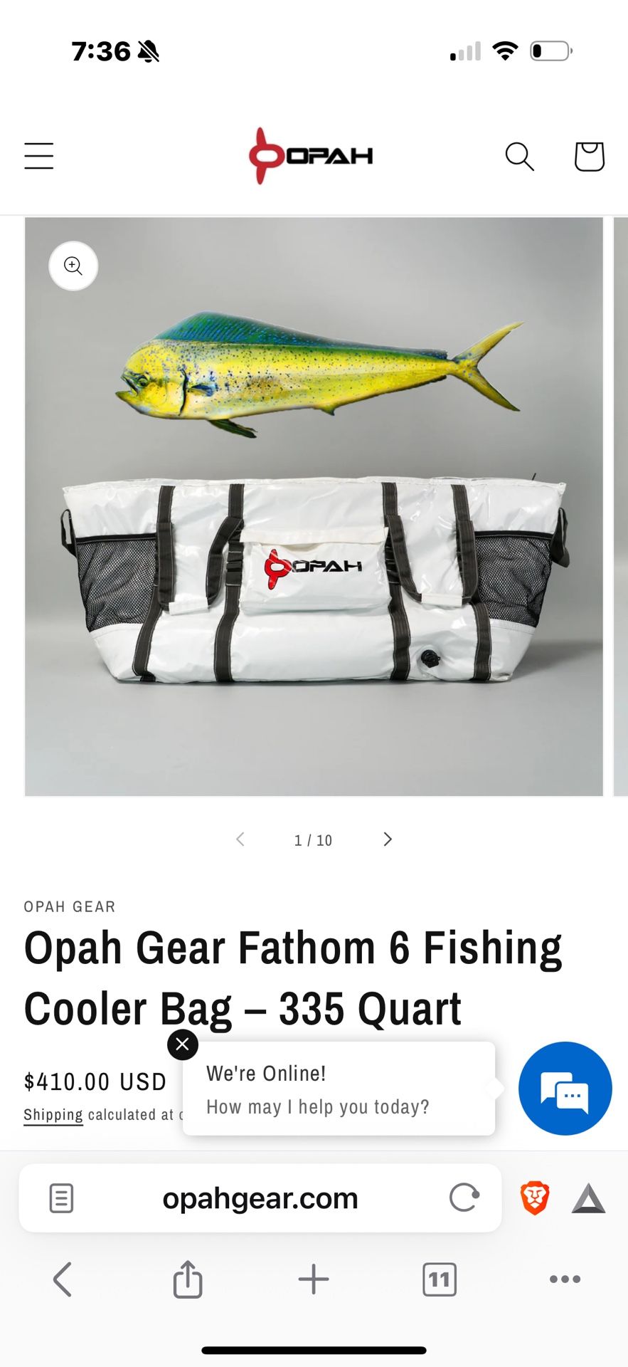 Opah Fish Bag