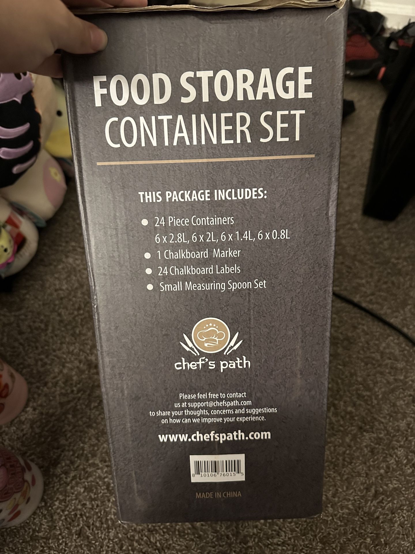 Chefs Path 24 Piece Food Storage Set for Sale in East Lansing, MI - OfferUp